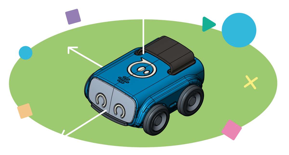 Screenless Coding & Learning Robot for Kids | indi Robot Car | Sphero