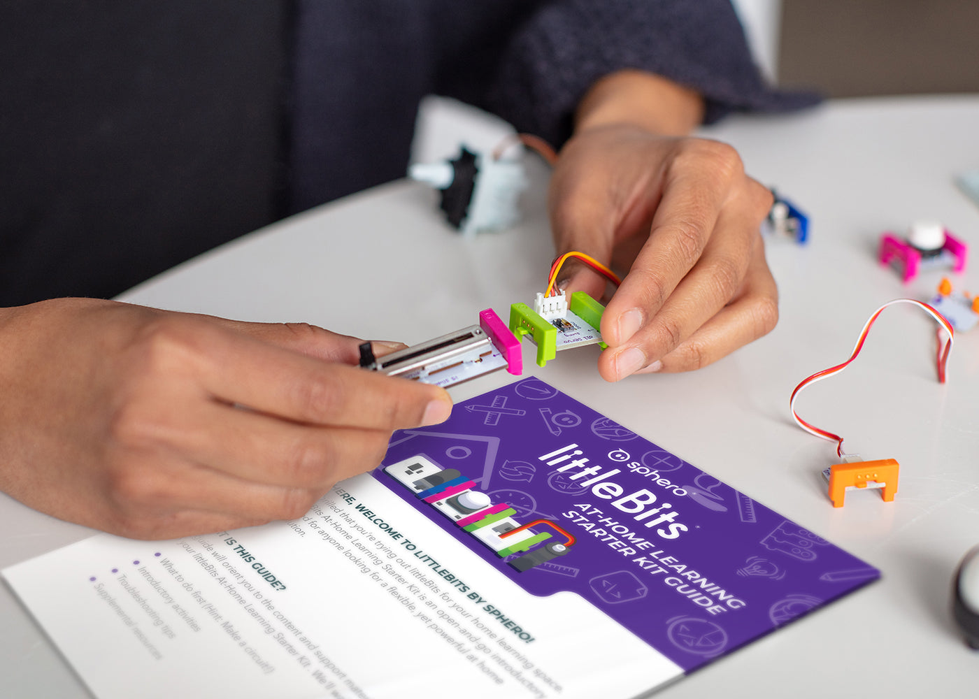 STEM Starter Circuit Kit | littleBits At-Home Learning Starter Kit – Sphero